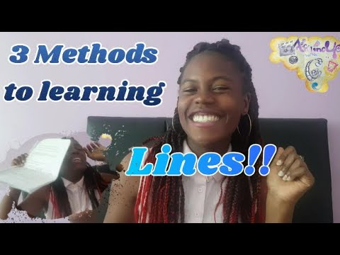3 Methods to Learning Lines!! | Drama tips | Acting Advice - YouTube