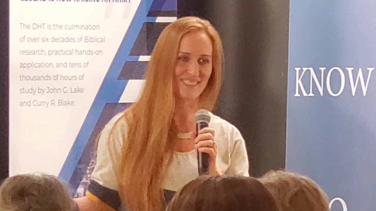 Brittanie Testifies of God's Healing at the January 2021 JGLM DHT - YouTube