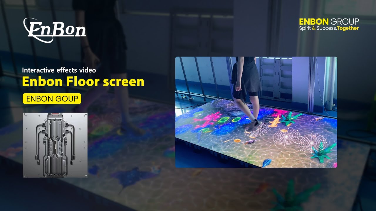 The remarkable features of the interactive function of the floor tile ...