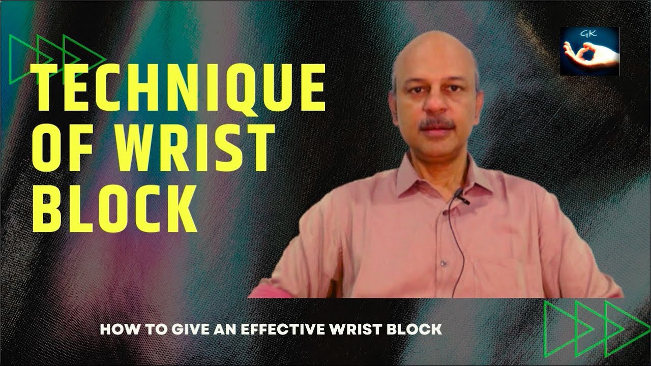 How to give an effective and safe wrist block - YouTube