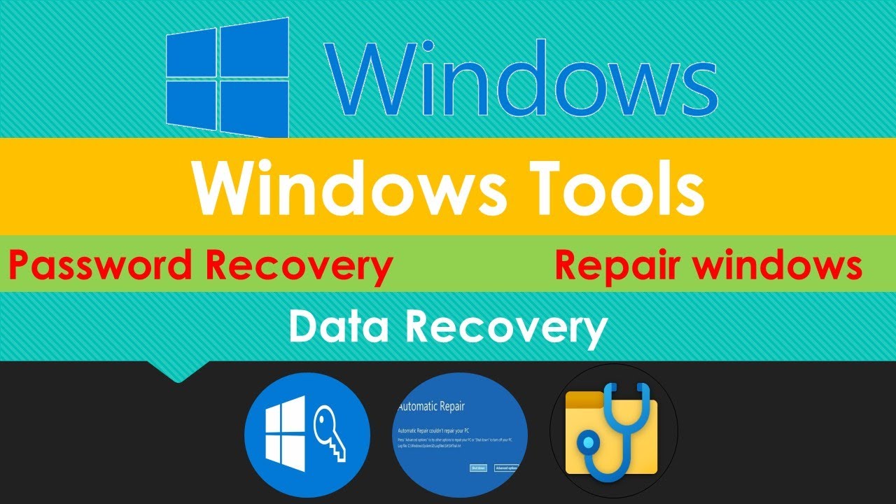 Reset windows password, windows Repair , windows data recovery , all in ...
