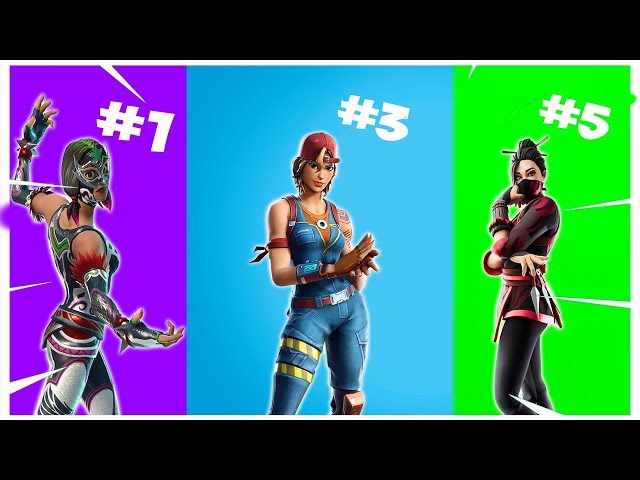 Top 10 Best Most Sweatiest Tryhard Skin Combos In