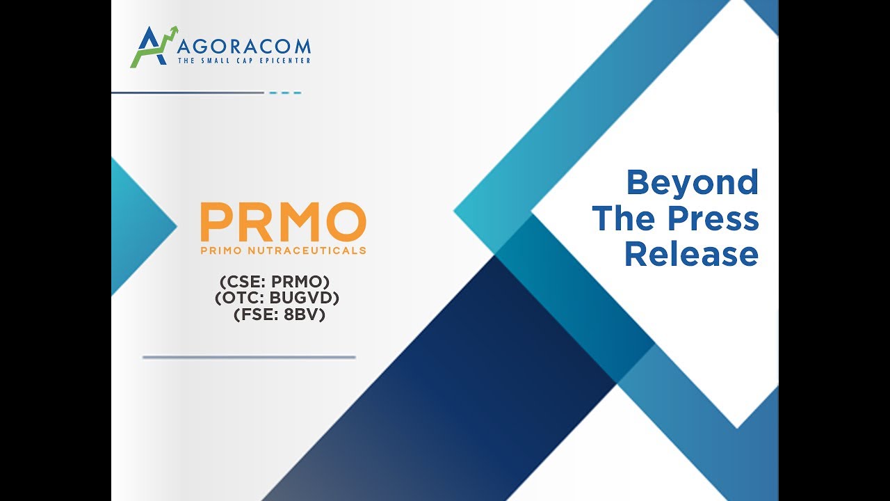 Primo Discusses Receipt of Medical Device Establishment License from ...