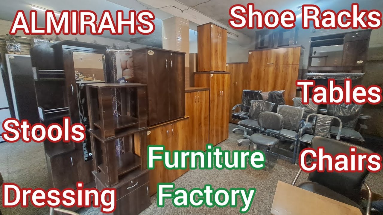 Almirahs | Shoe Racks | Stools | Dressing | Tables | Chairs | Furniture ...