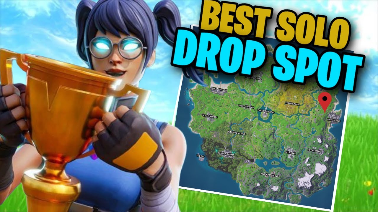 The BEST Drop Spot In Fortnite! (Chapter 2 REMIX) - YouTube