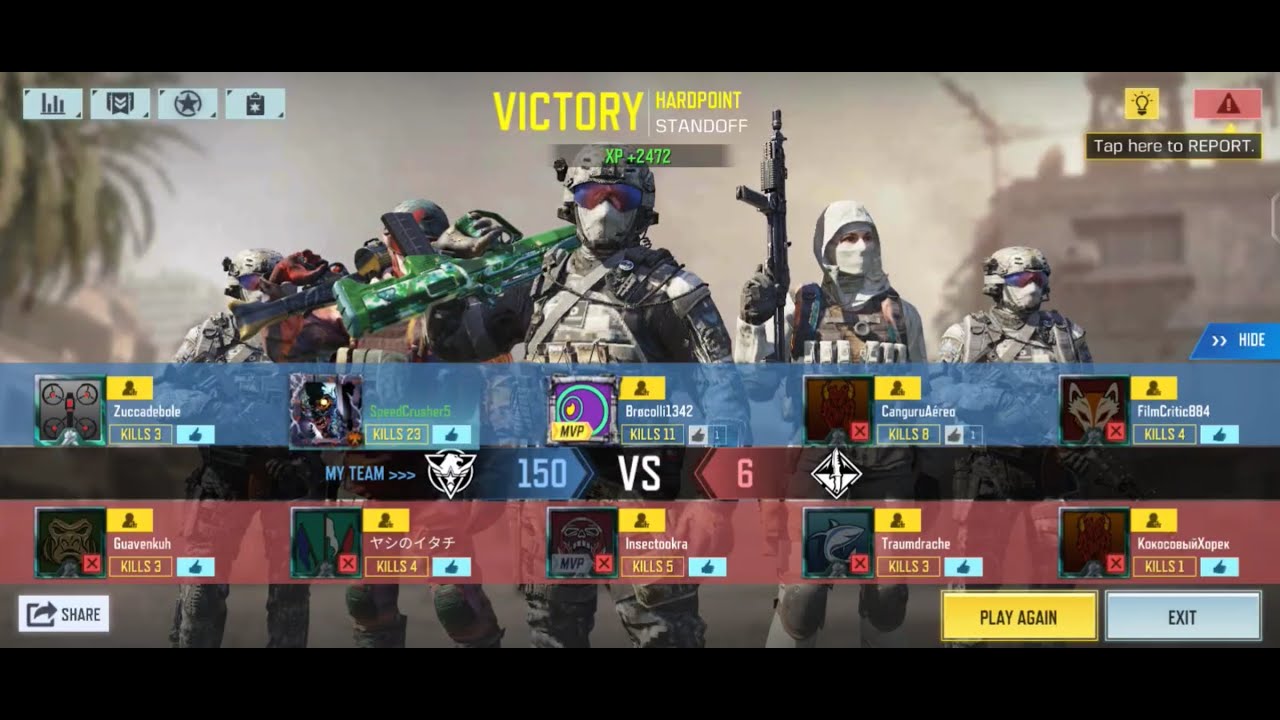 Call Of Duty : Mobile // Multiplayer Battle Mode Win // No Commentary ...