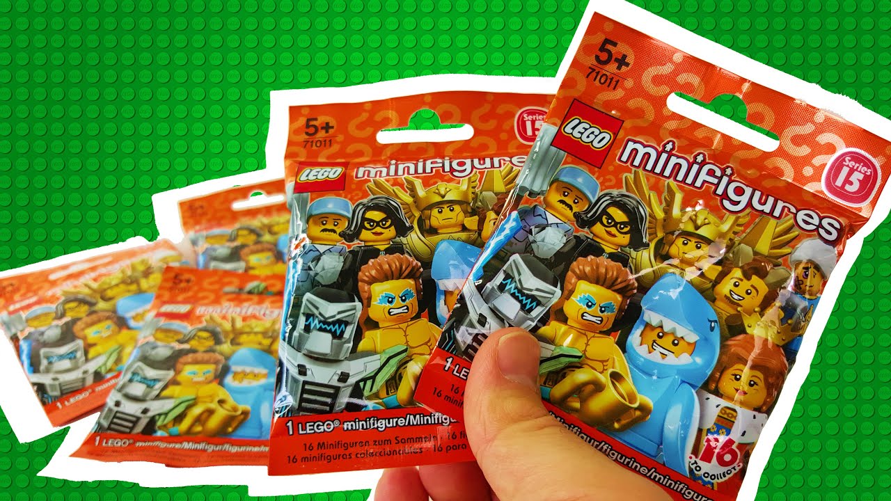 Lego Minifigures Series 15 Blind Bag Opening - YouTube