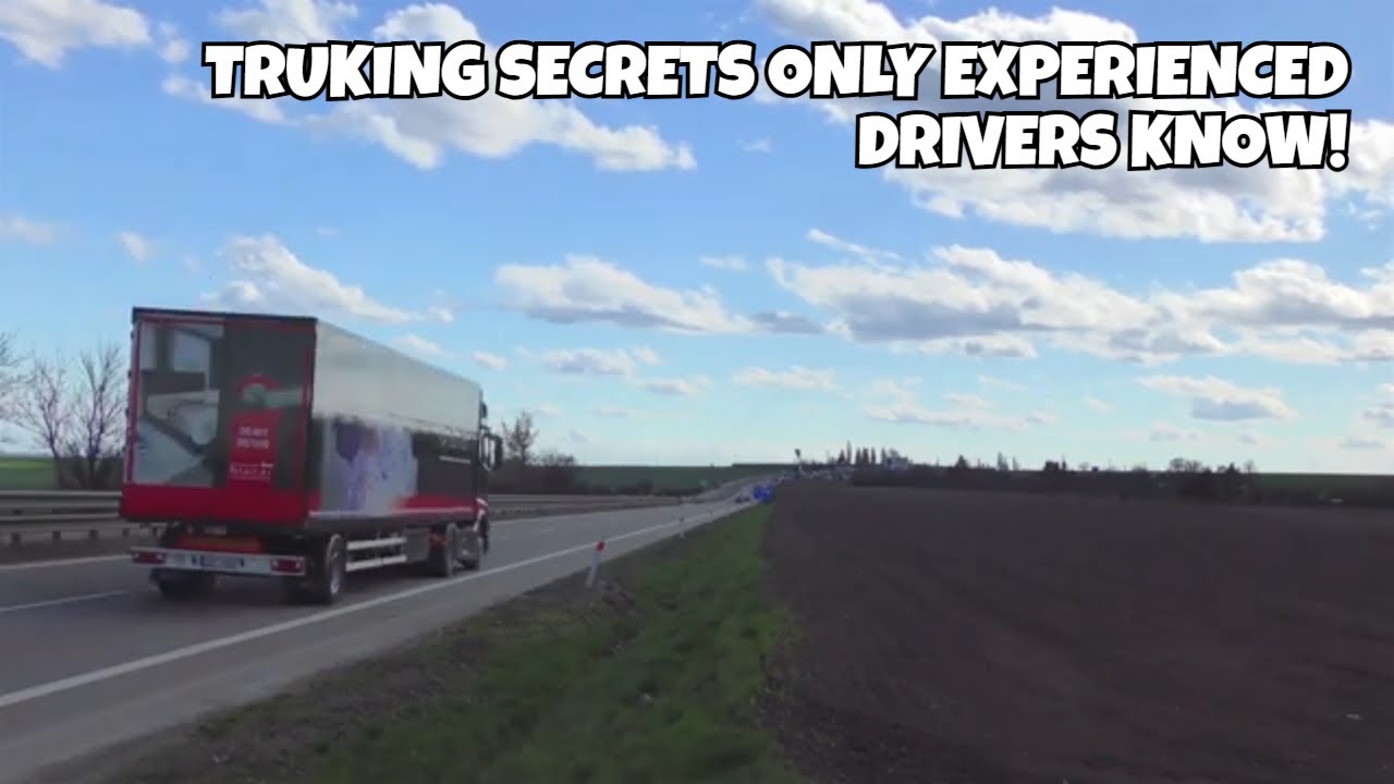 TRUCKING DRIVING SECRETS ONLY EXPERIENCED DRIVERS KNOW! - YouTube