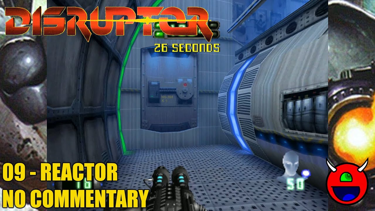 Disruptor PS1 (Emulated) - 09 Reactor - No Commentary - YouTube