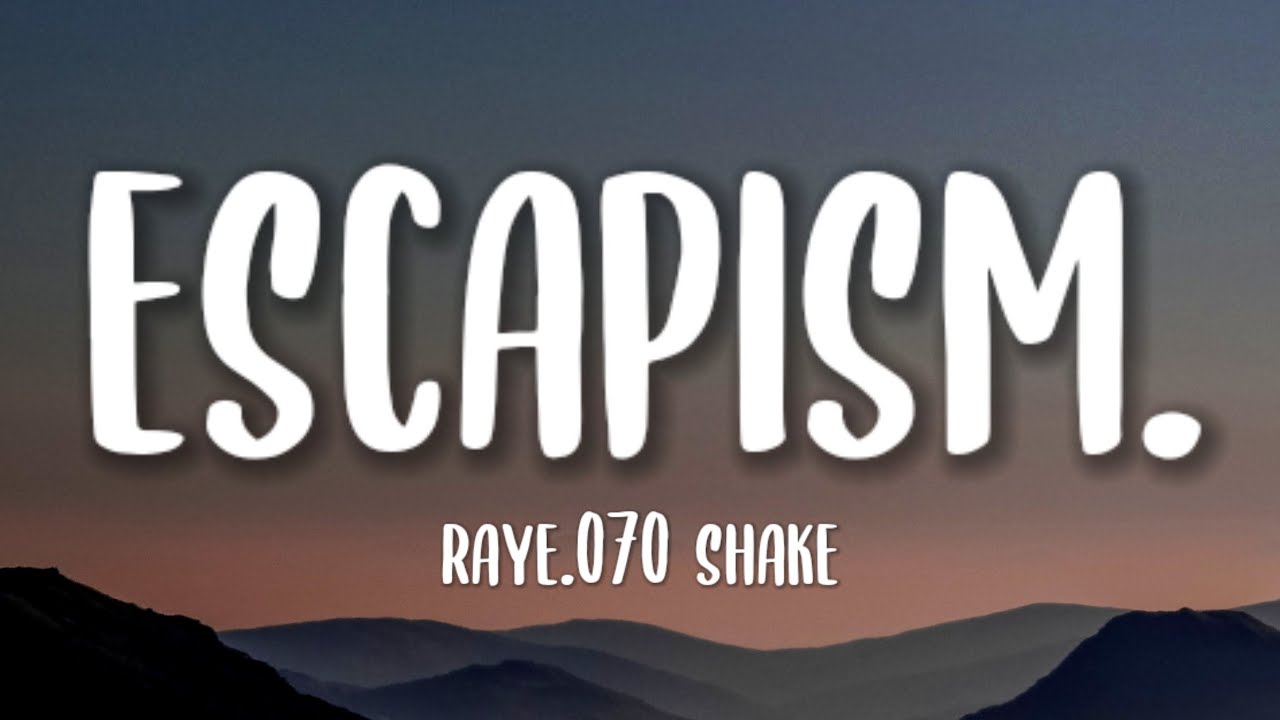 RAYE - Escapism. feat. 070 Shake (Lyrics) - YouTube