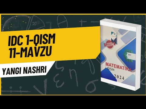 IDC1,1-qism,11-mavzu:Daraja va uning xossalari darajali ifodalar 1qism ...