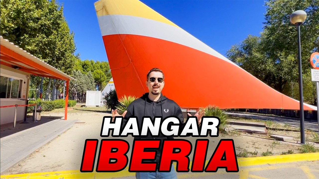 DENTRO DEL HANGAR 6 DE IBERIA: Descubre Cómo Se Mantienen los Aviones 👨‍🔧 ️ - YouTube