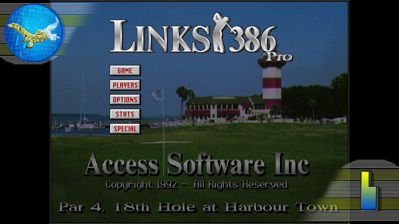 Links 386 pro (1992) | Spielvorstellung + Tutorial - YouTube