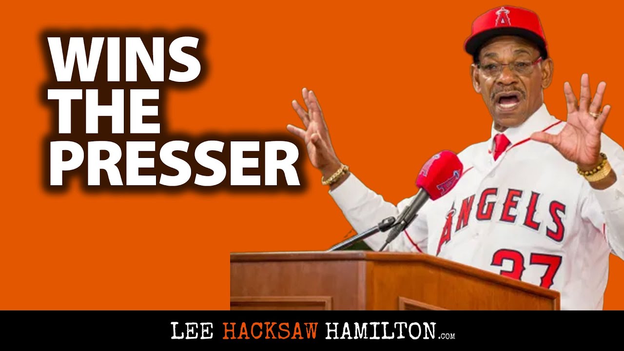 Ron Washington, Angels Manager, wins press conference. Can he win a ...