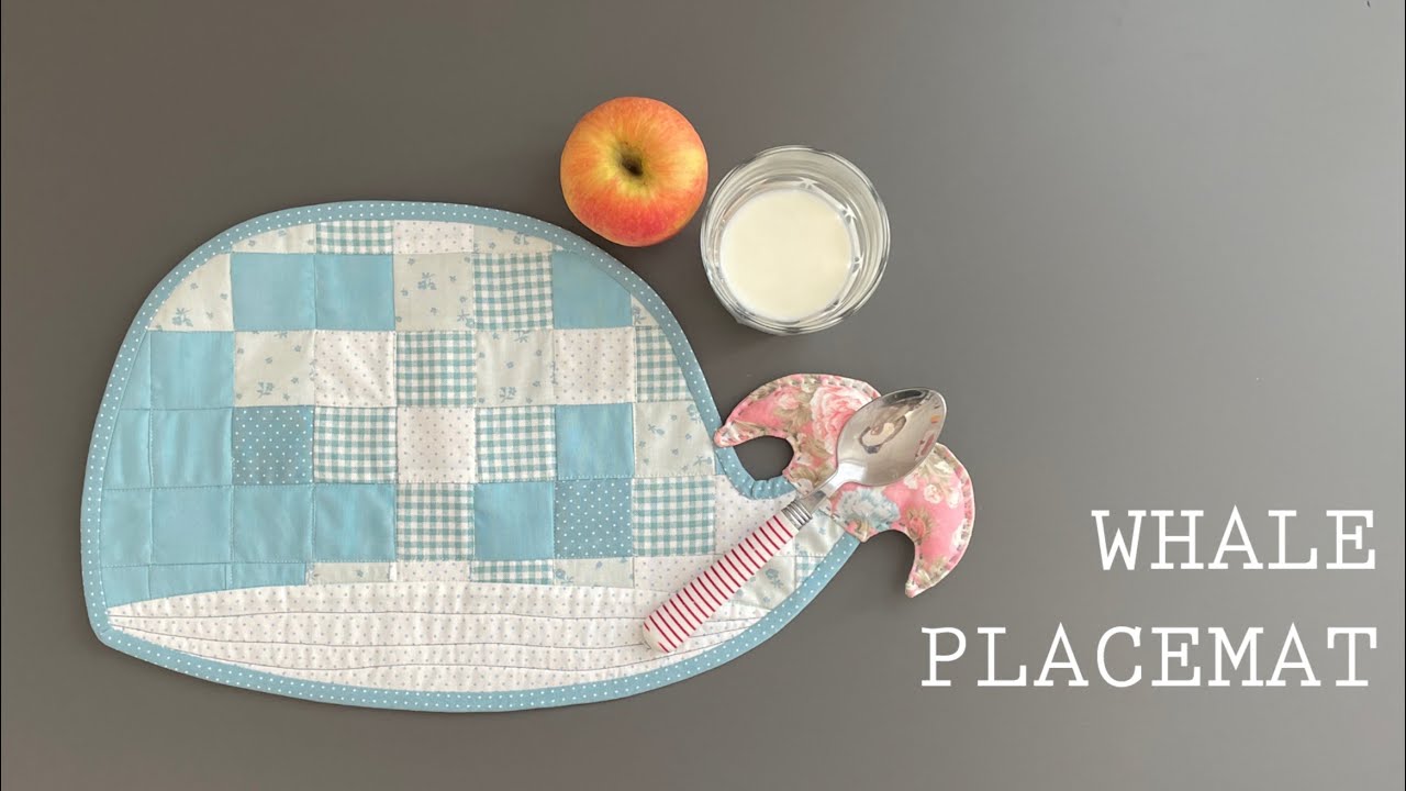 How to sew a Placemat |Tablemat for kids | Fabric scraps | Sewing ...