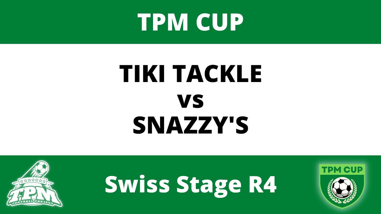 Tiki Tackle - Snazzy's | TPM Cup S1 - Swiss Stage R4 - YouTube