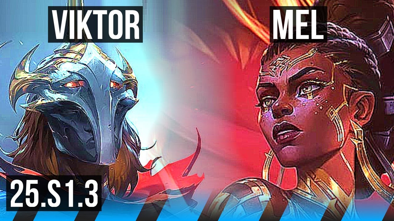 VIKTOR vs MEL (MID) | EUW Master | 25.S1.3 - YouTube