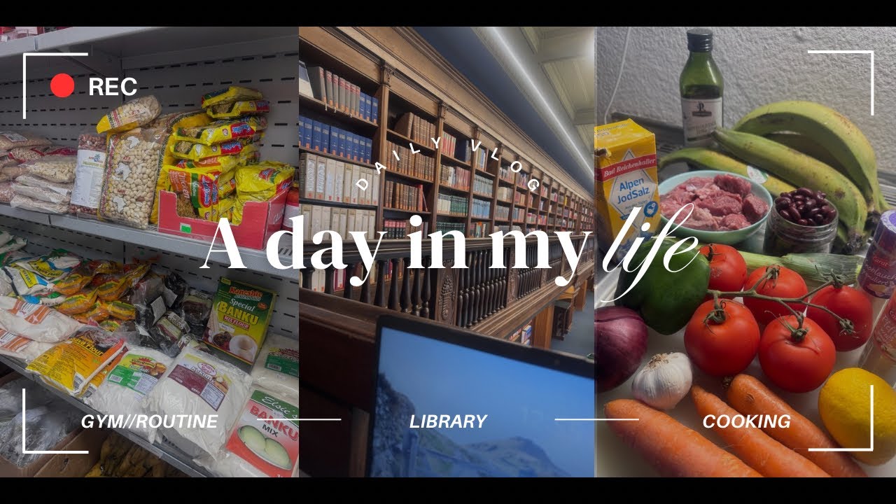 A day in my life| Study with me| Student living alone in Germany|#study ...