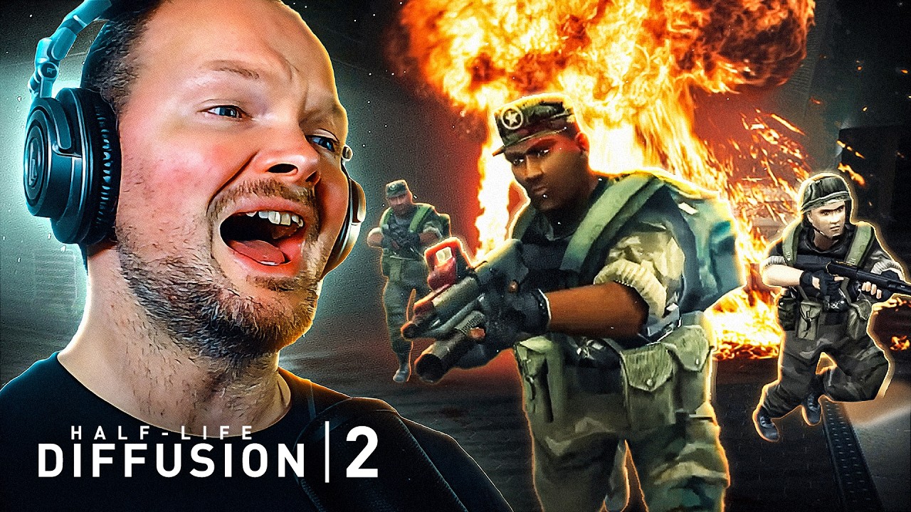 The Military is UNSTOPPABLE now?! | Half-Life: Diffusion #2 - YouTube