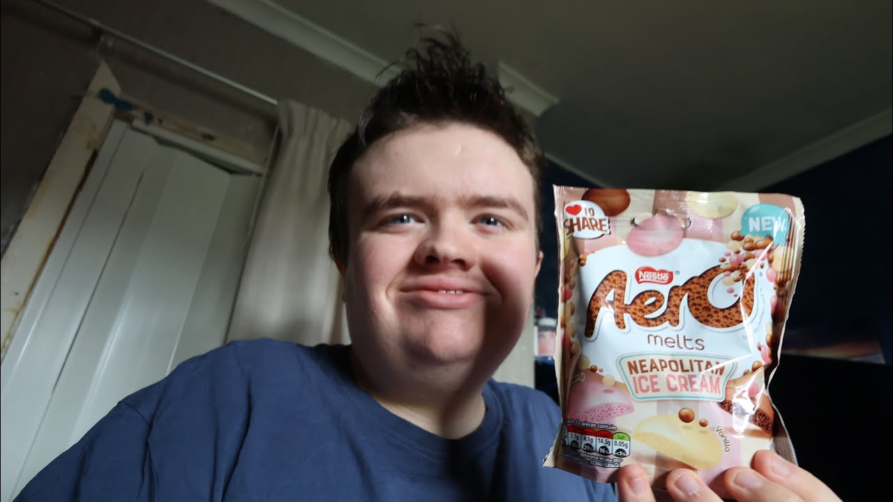 Testing Nestlé's New Aero Melts Neapolitan Ice Cream - YouTube