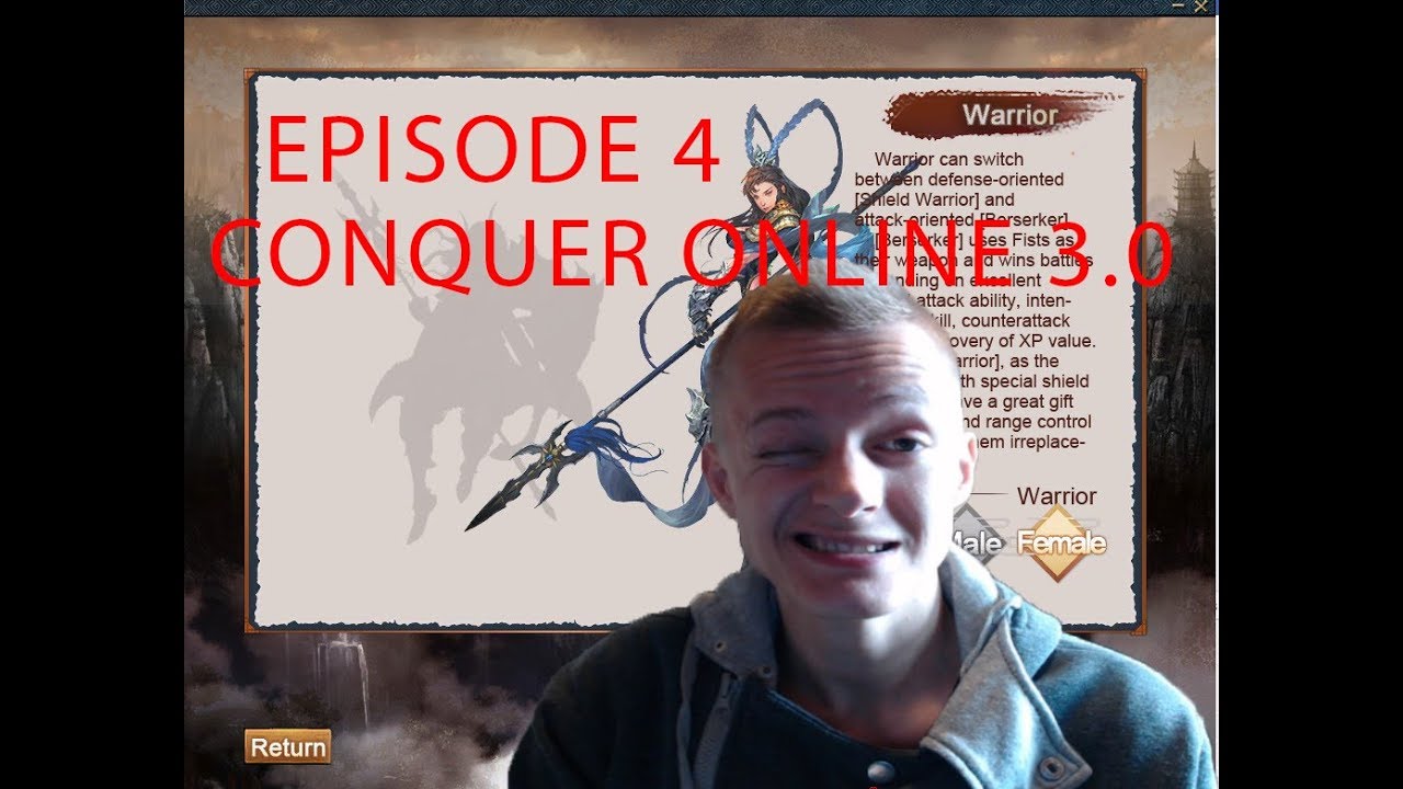 CONQUER ONLINE 3.0 EPISODE 4 - NEW ACCOUNT + NEW SERVER (almost all ...