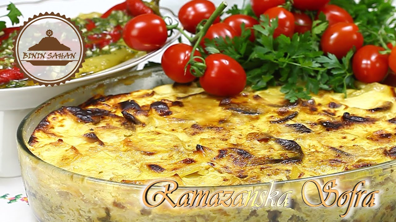 PATLIDŽAN MUSAKA / Ramazanska sofra #10 / Binin Sahan - YouTube