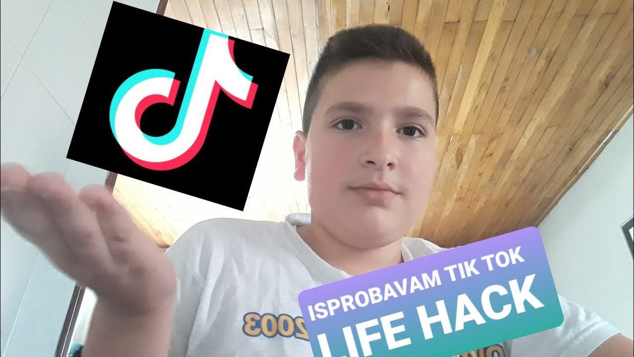 Isprobavam tik tok life hack - YouTube