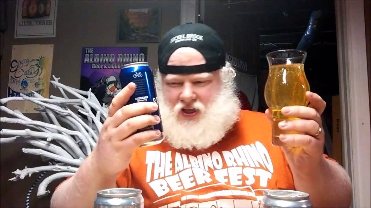 Amsterdam 3 Speed Lager : Albino Rhino Beer Review - YouTube