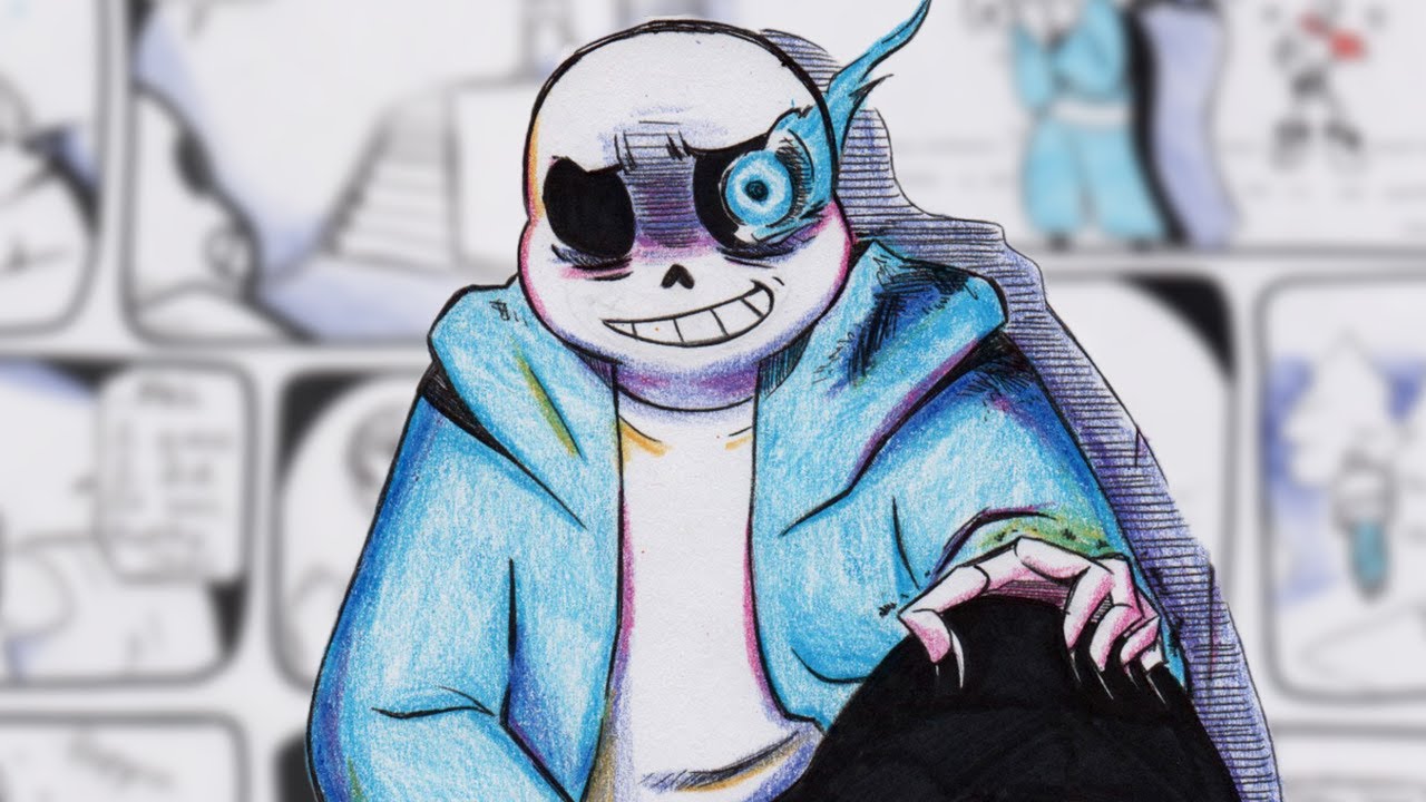 Sans Nightmare in Aftertale (Teach Tale Undertale AUs) - YouTube