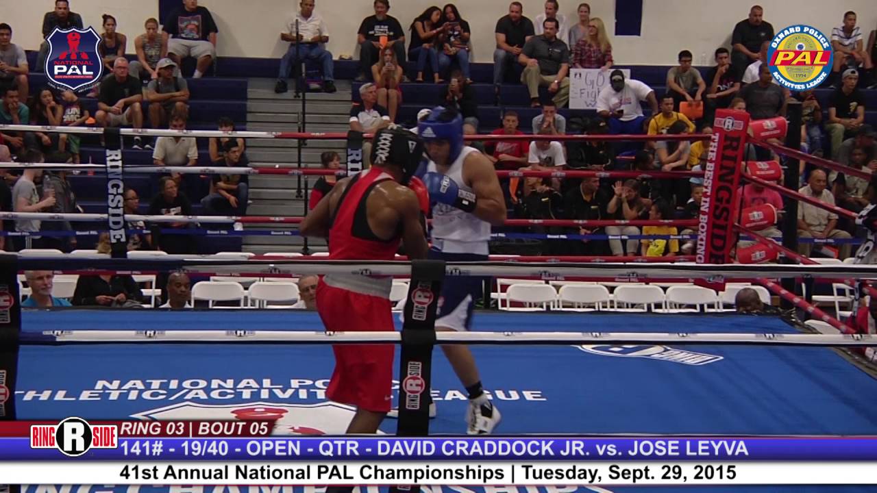 41st Nat. PAL Boxing Tournament | DAVID CRADDOCK JR. vs. JOSE LEYVA ...