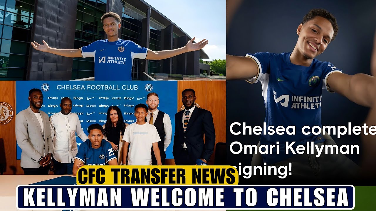 OFFICIAL! Omari Kellyman Completes Chelsea Move! WELCOME TO CHELSEA ...