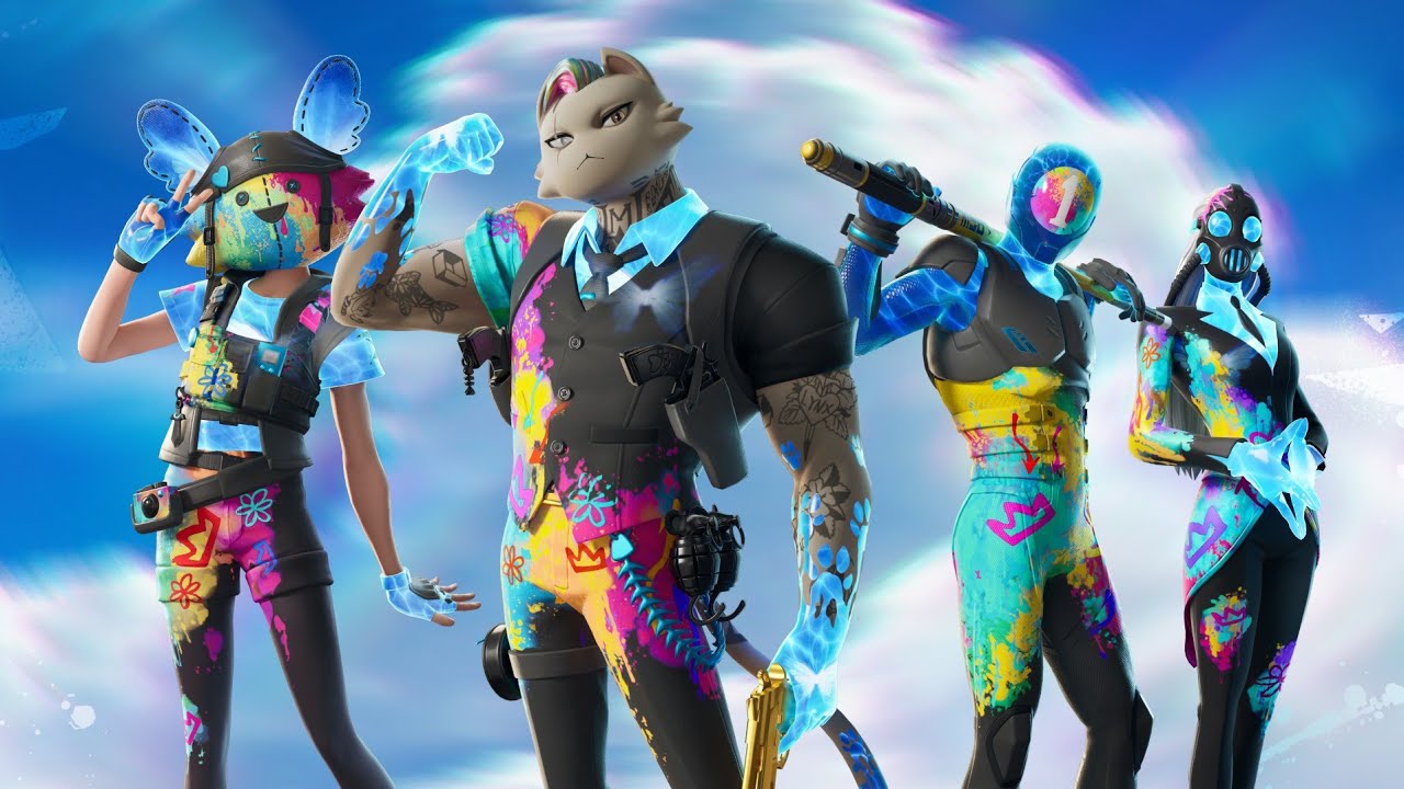 Chapter 2 Remix Level 100 skin Gameplay - YouTube