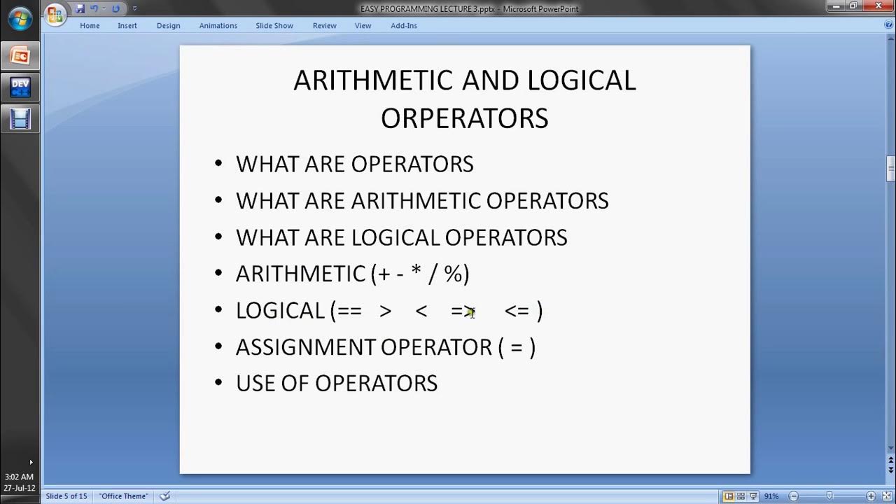 Easy Programming C-Language Lecture # 3 - YouTube