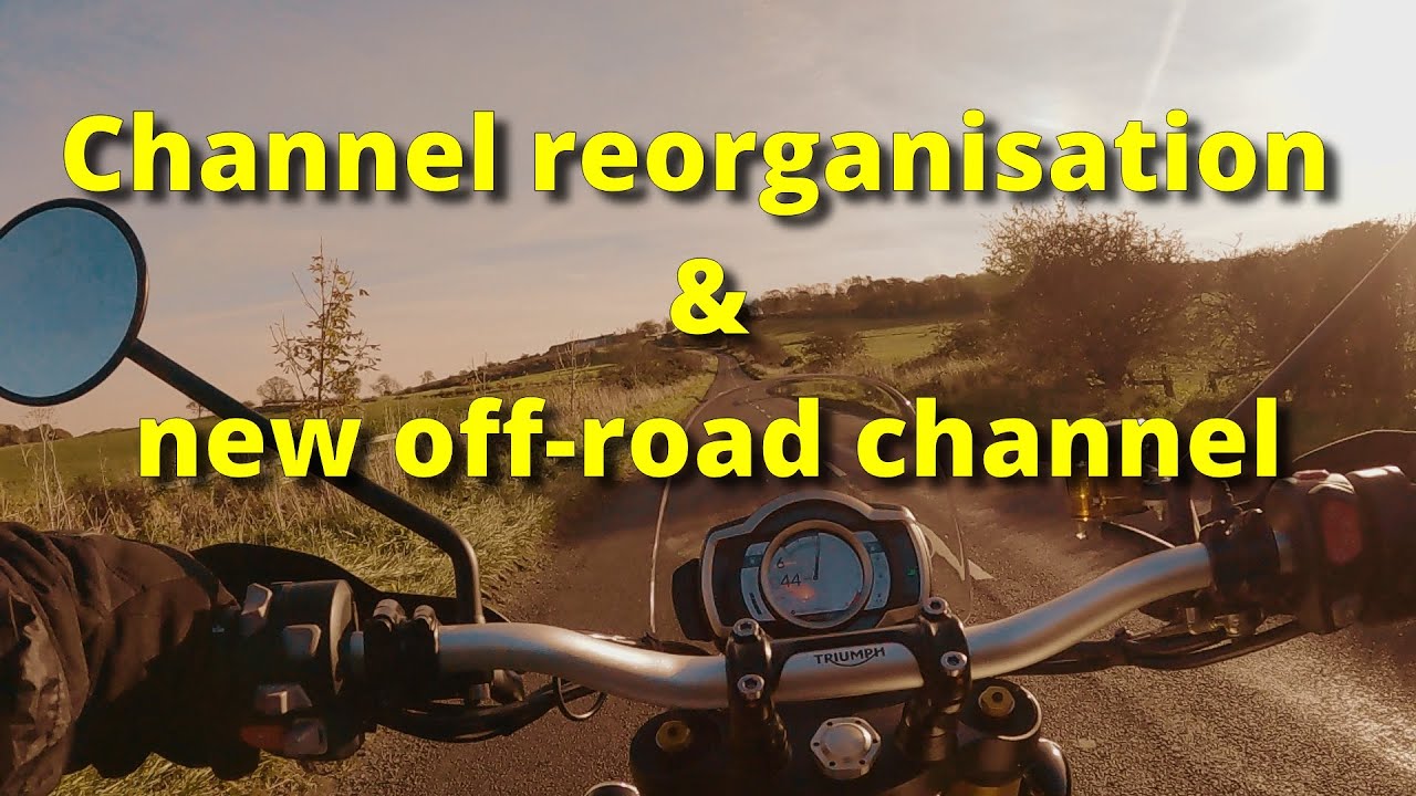 Channel reorganisation and new off-road channel - YouTube