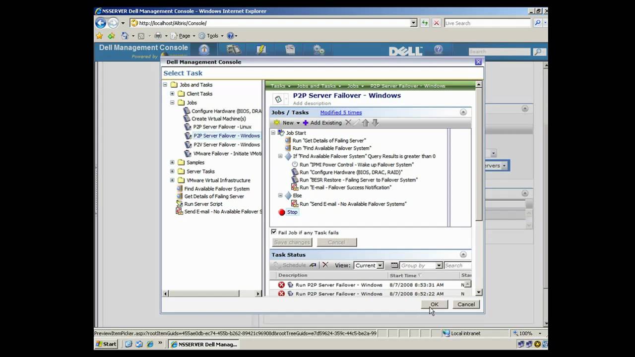 P2P Server Failover using System Recovery + Dell Management Console ...