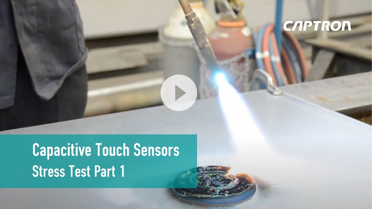 CAPTRON Capacitive Touch Sensors Stress Test Part 1 - YouTube