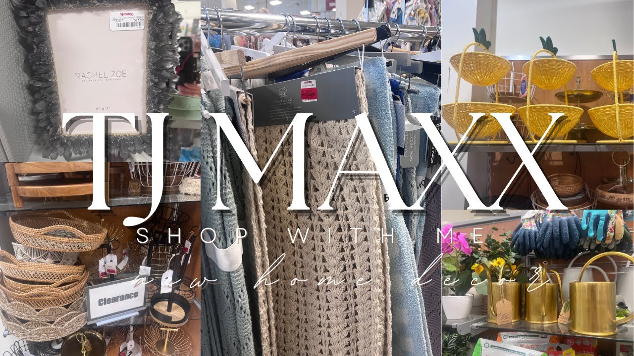 NEW AT TJ MAXX THIS WEEK || NEW HOME DECOR FINDS 2024 - YouTube