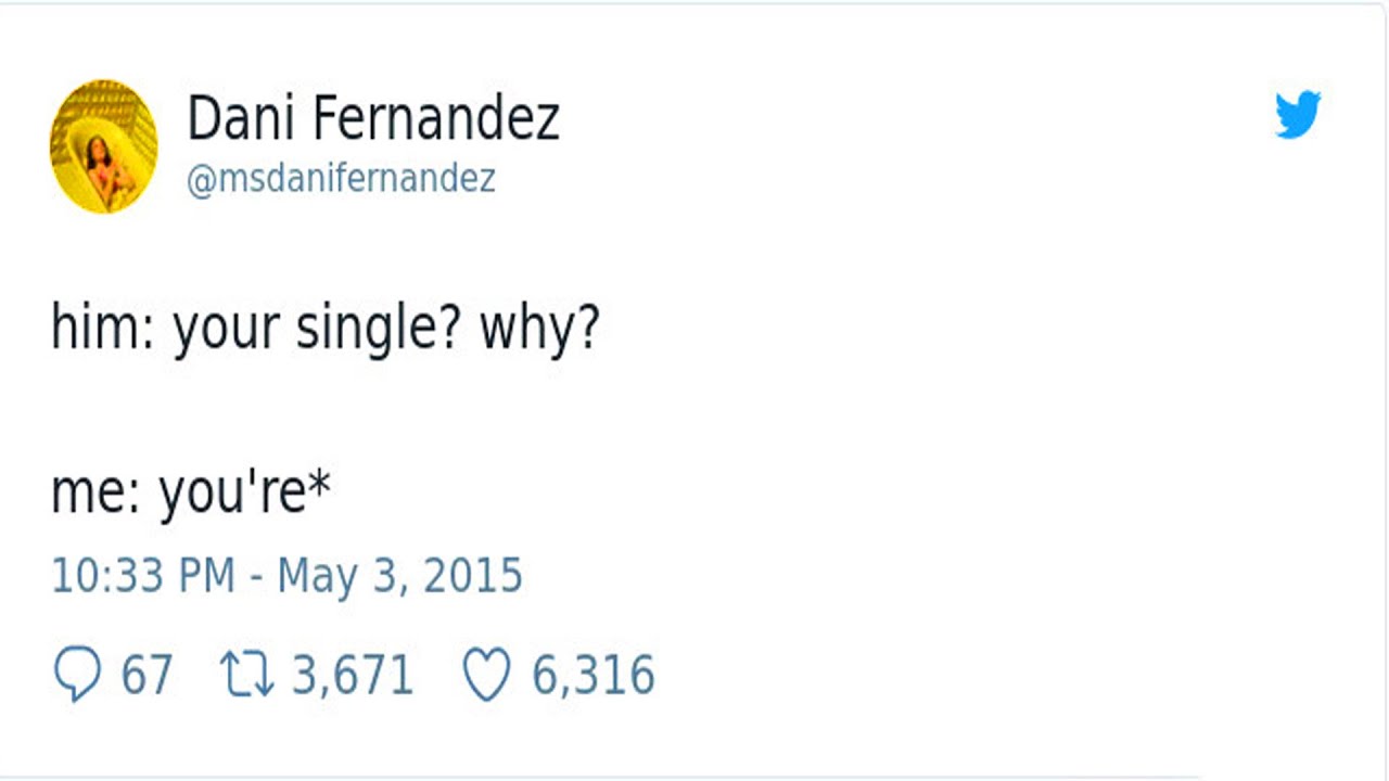 Funny Tweets By Single People - Daily Funny Text - YouTube