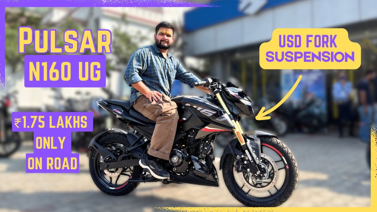 New Pulsar N160 UG with Usd Fork and New Indicators and Meter with ...
