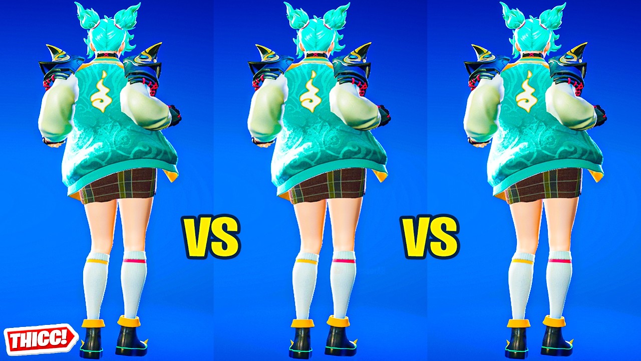 Fortnite Jade Skin Party Hips 1 Hour Version Thicc 🍑😘 New Chapter 6 ...