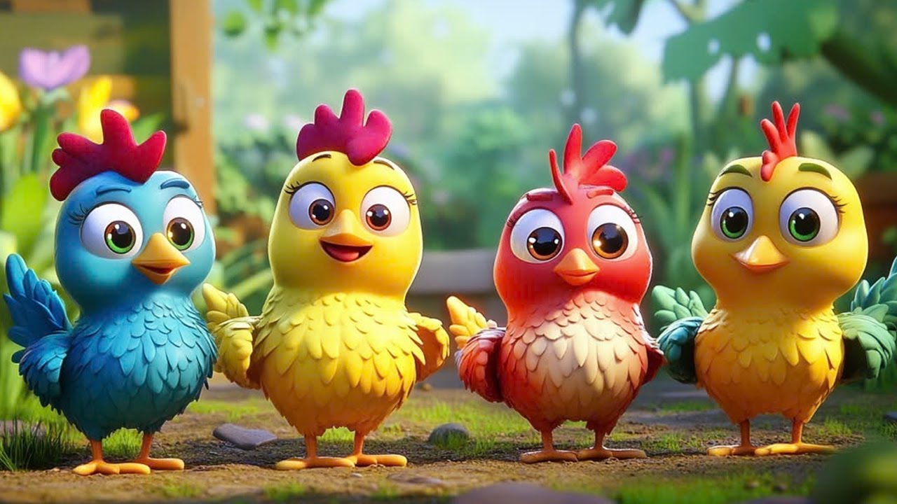 ĐÀN GÀ TRONG SÂN - Nhạc Thiếu Nhi Vui Nhộn Remix Hay Nhất - Hoạt Hình ...