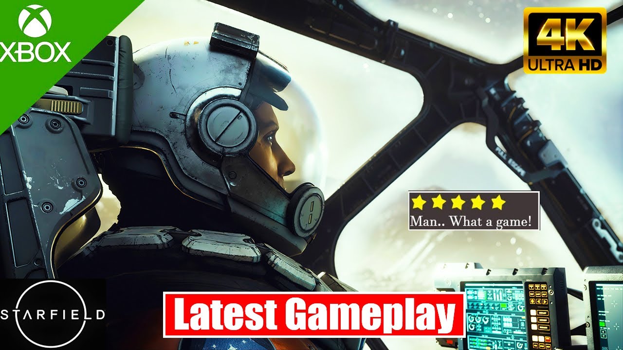 Starfield Gameplay 30 Minutes New Gameplay Demo (4k 60FPS UHD 2023 ...