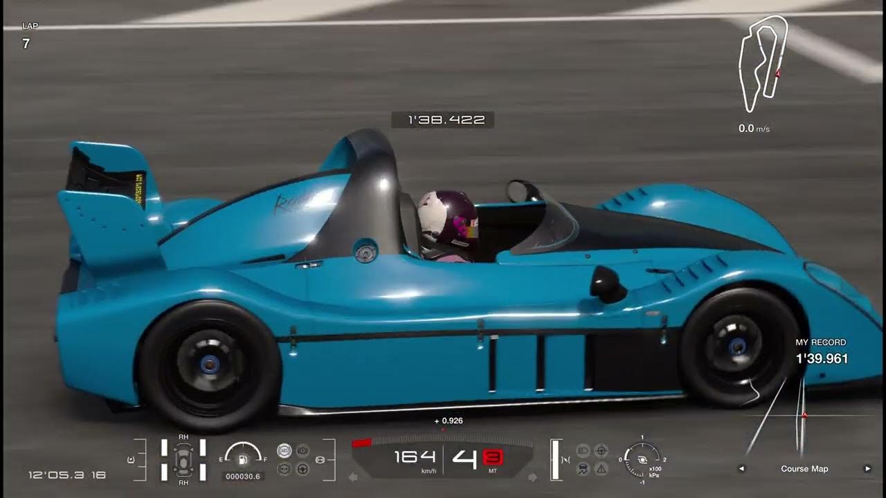 [GT7] ラディカル SR3 OTA 1分39秒961 - YouTube