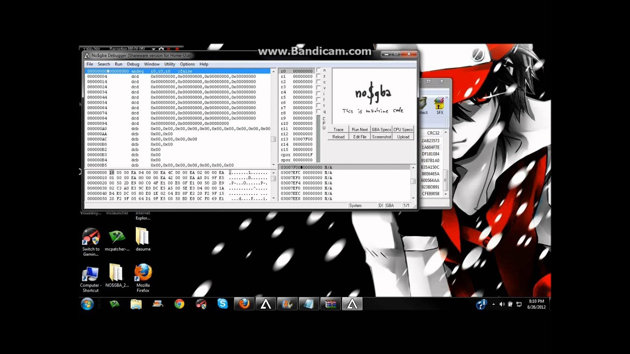 NO$GBA Debugger - YouTube