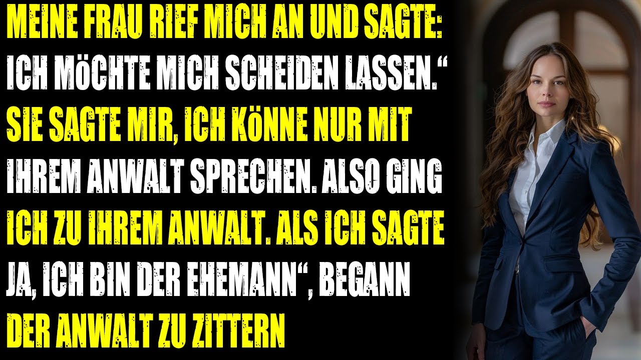 Meine Frau rief an: „Ich will die Scheidung – sprich nur mit meinem ...