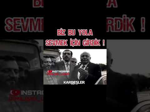 Biz Bu Yola Sevmek İçin Girdik - (Recep Tayyip Erdoğan) 🇹🇷🤘