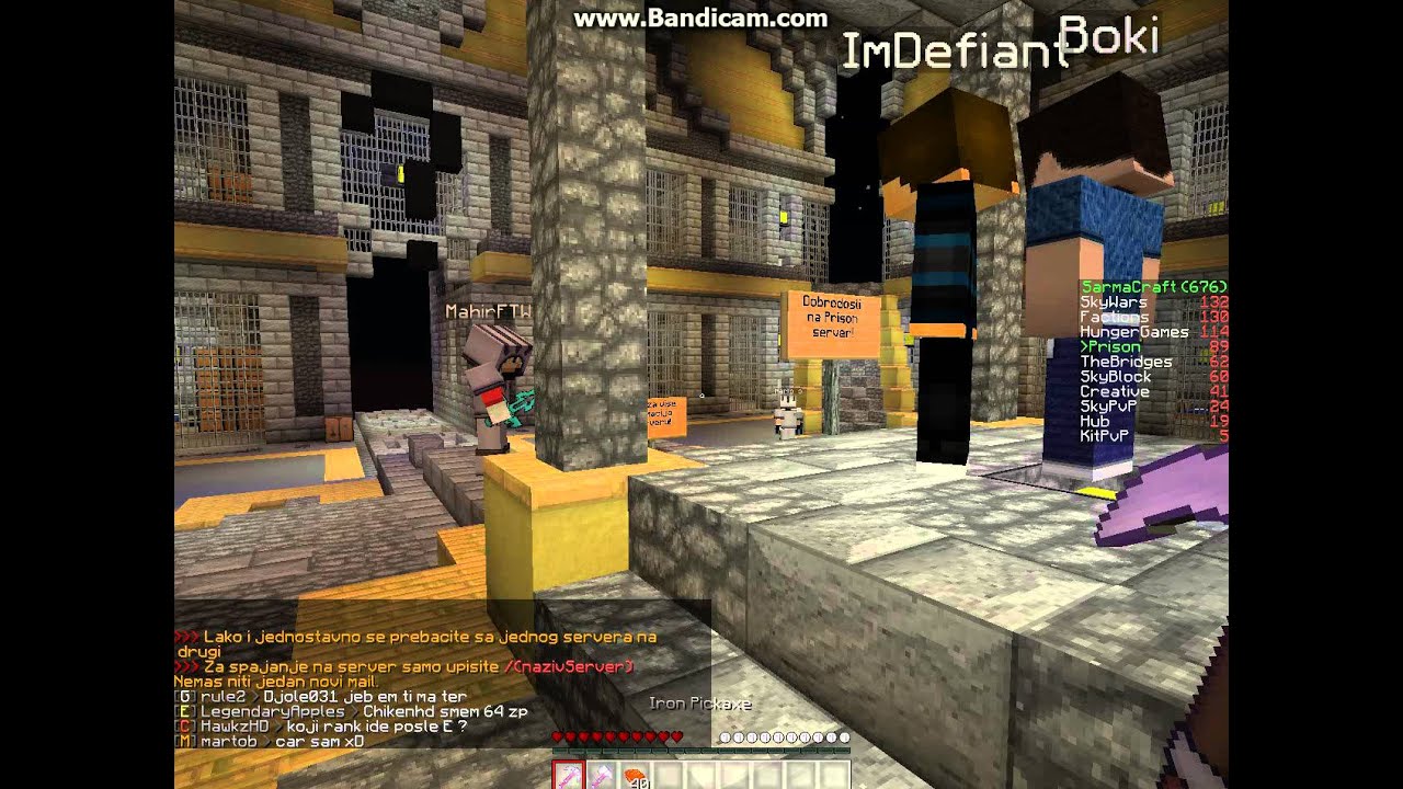 Obilazenje SarmaCraft servera - YouTube