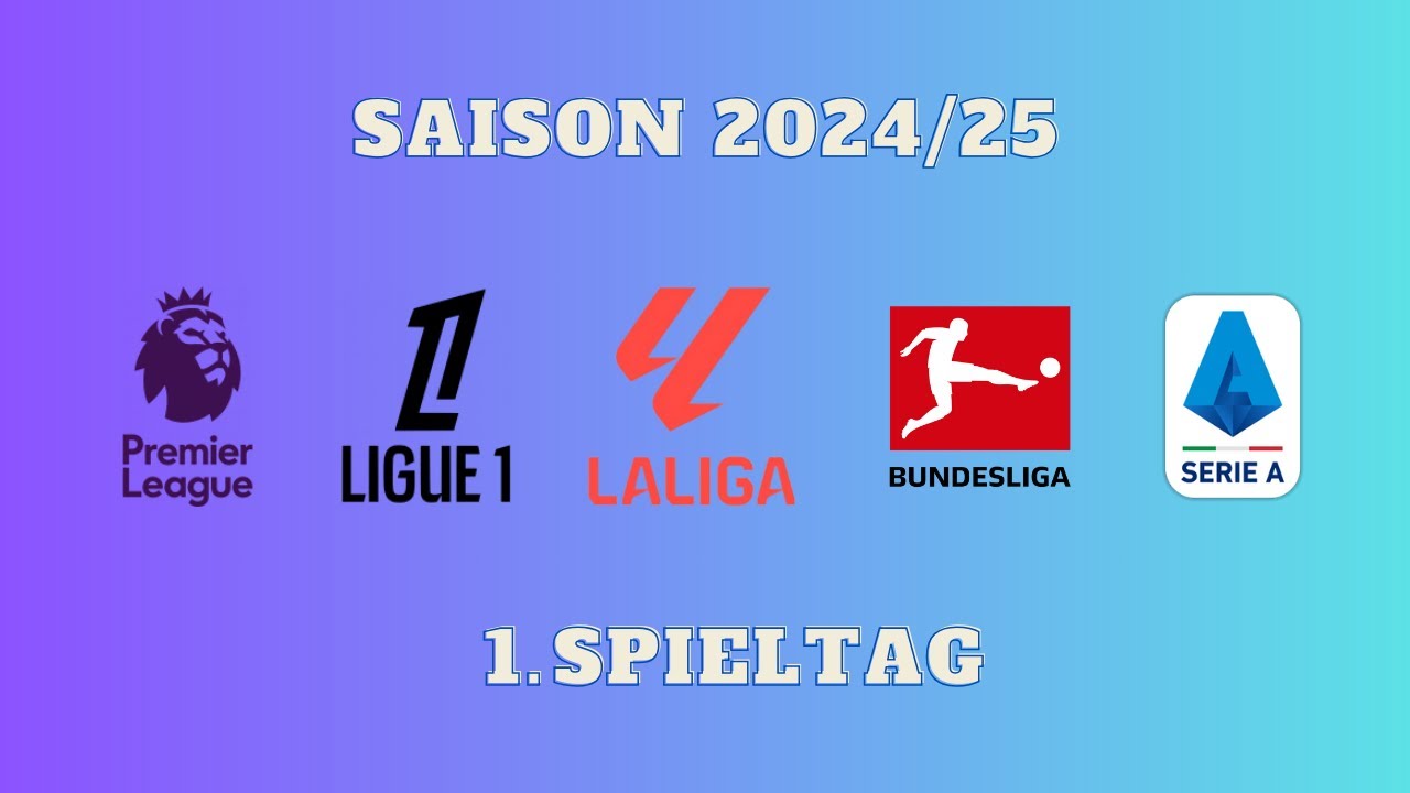Saisonstart der Top 5 Ligen! Das Rennen beginnt! - YouTube