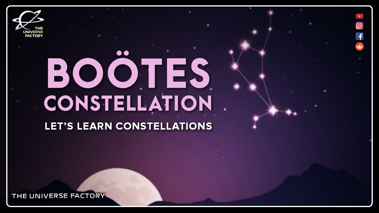 CONSTELLATION BOÖTES - THE HERDSMAN | Let's Learn Constellations # ...