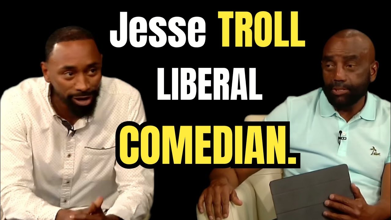 BLACK..., are Always ANGRY. Jesse TOY and TROLL Liberal COMEDIAN. Jesse ...